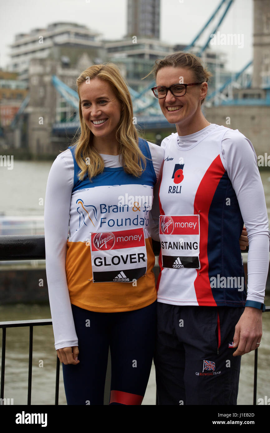 London, UK. 21st Apr, 2017. #Reason to run photocall with double ...