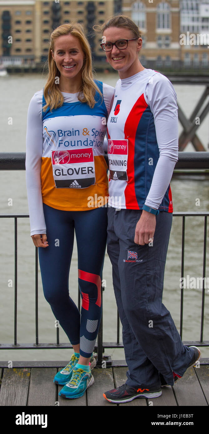 Tower Hotel, London UK. 21st April 2017. Special runners photocall ...