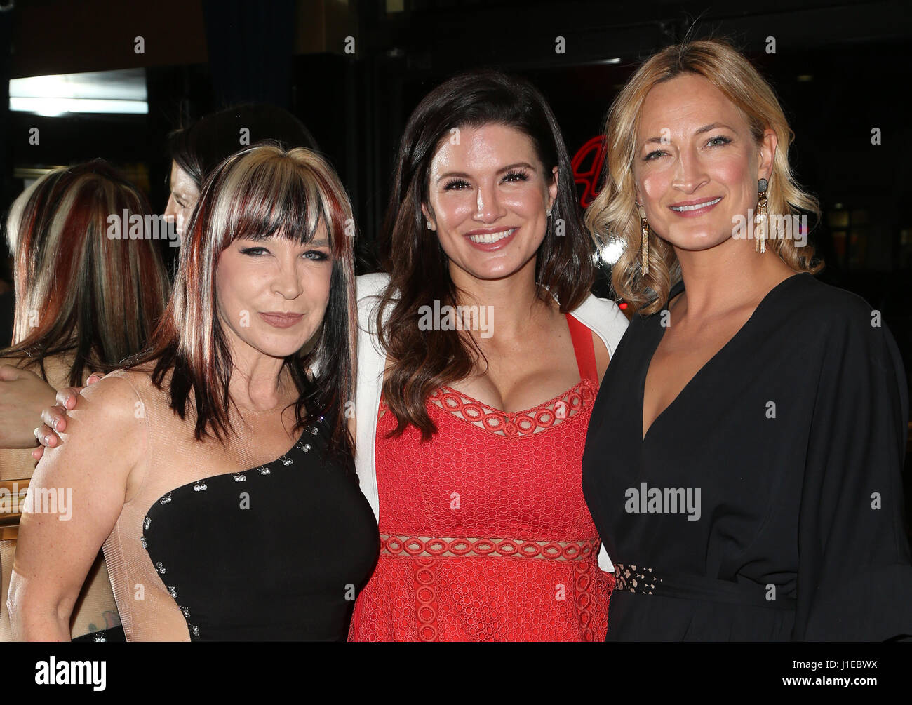 Beverly Hills, Ca. 20th Apr, 2017. Cynthia Rothrock, Gina Carano, Zoe ...