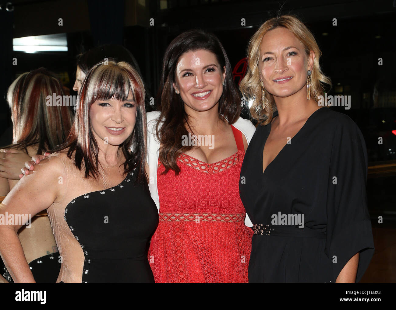 Beverly Hills, Ca. 20th Apr, 2017. Cynthia Rothrock, Gina Carano, Zoe ...