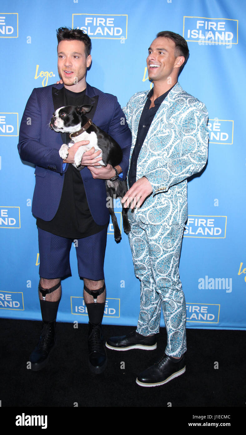 New York, USA. 20th Apr, 2017. Jorge Bustillos, Patrick McDonald attend ...