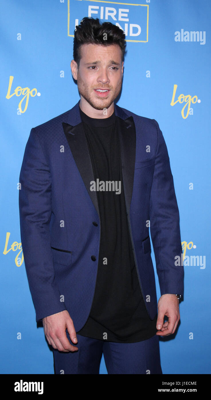 New York, USA. 20th Apr, 2017. Jorge Bustillos, attend Logo's Fire ...