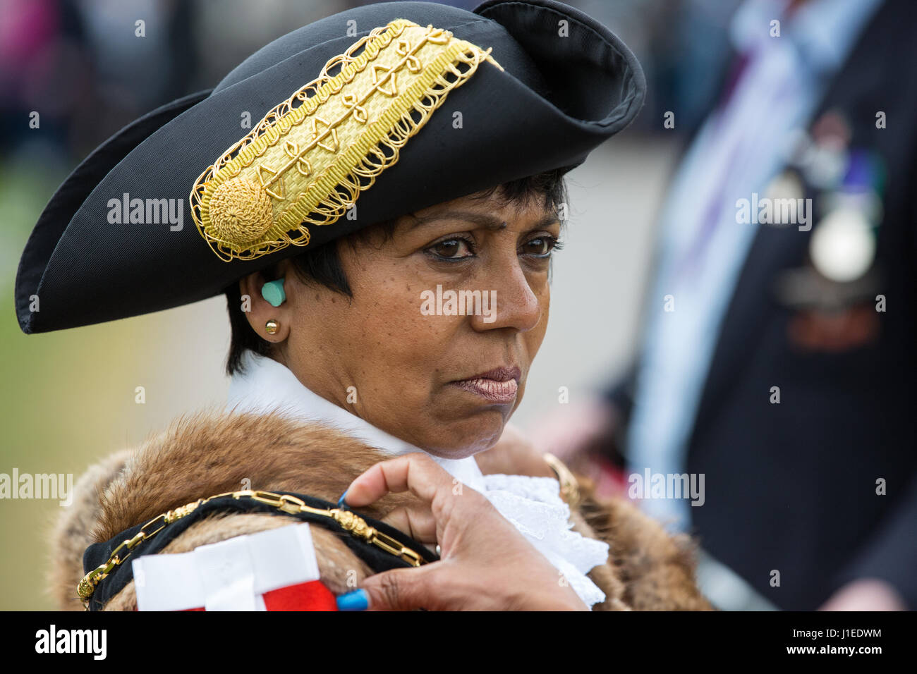 Windsor, UK. 21st April, 2017. The Mayor of the Royal Borough of ...