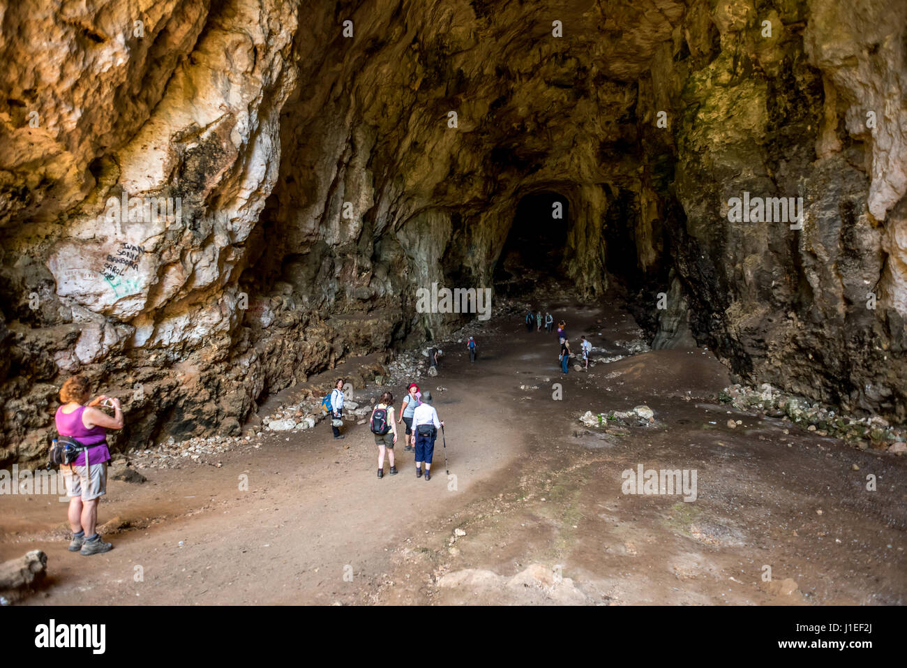 The Cova des Coloms cave in Menorca Stock Photo - Alamy