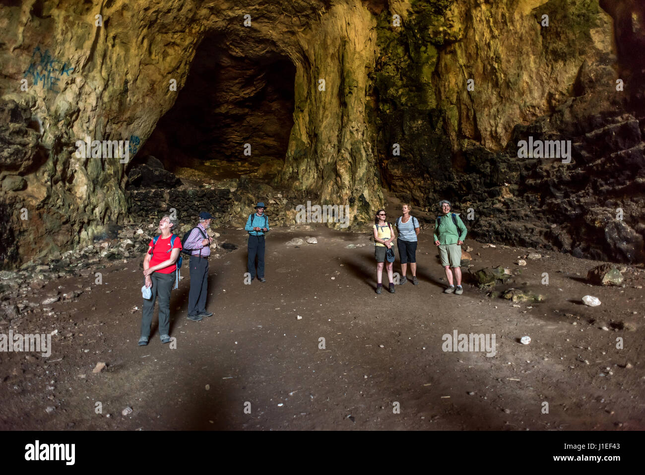 The Cova des Coloms cave in Menorca Stock Photo - Alamy