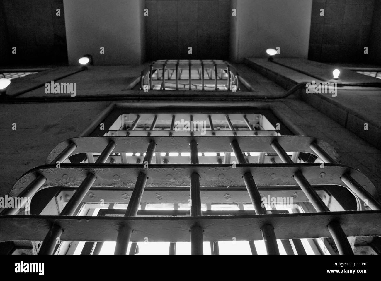 Alcatraz Federal Penitentiary, Alcatraz Island, San Francisco, USA ...