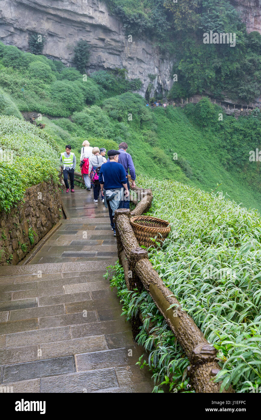 Guizhou Province, China. Yellow Fruit Tree (Huangguoshu) Waterfall ...