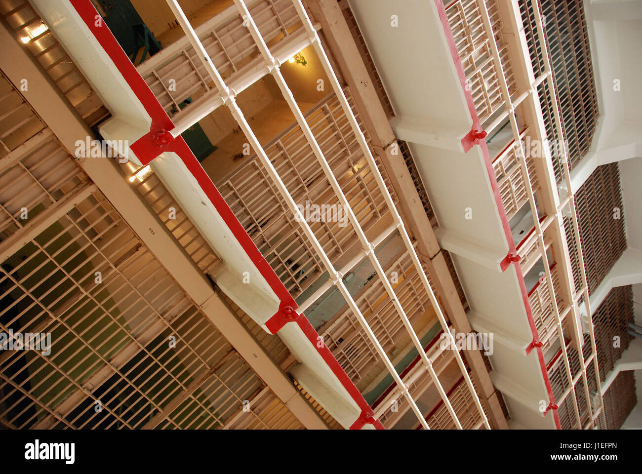 Alcatraz Federal Penitentiary, Alcatraz Island, San Francisco, USA ...