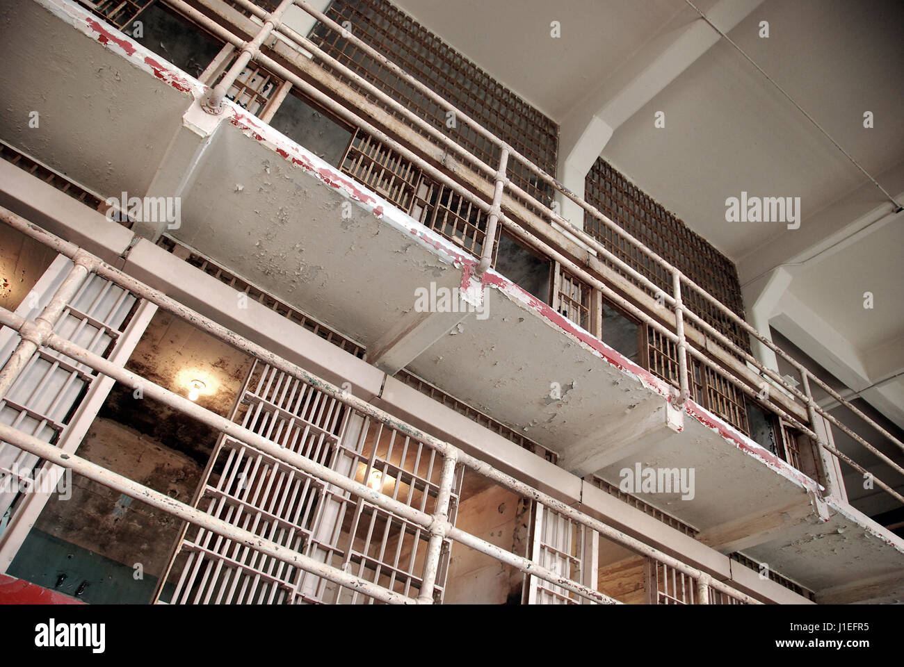 Alcatraz Federal Penitentiary, Alcatraz Island, San Francisco, USA ...