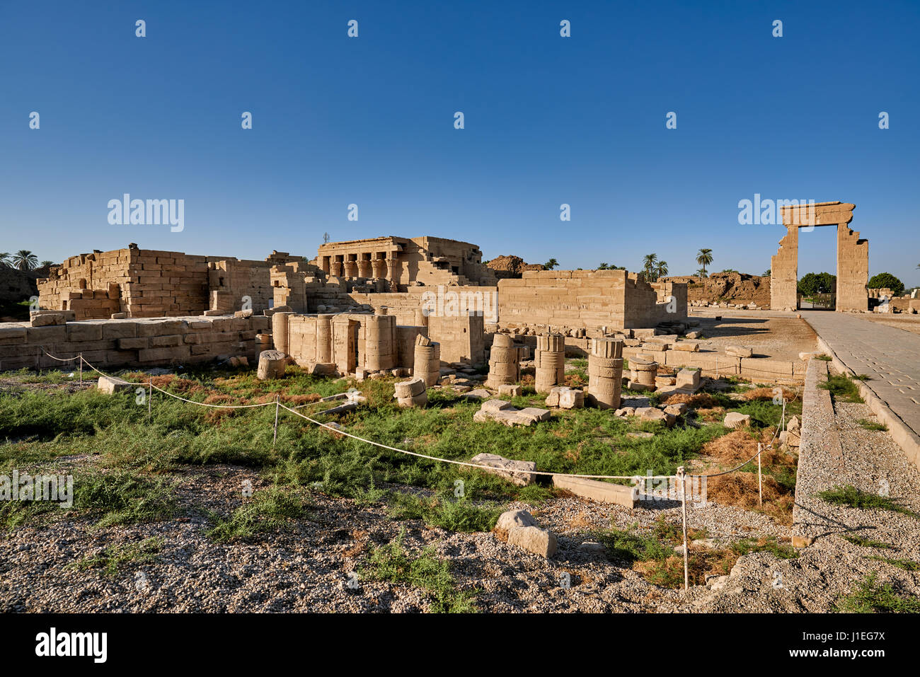 ptolemaic Dendera Temple complex, Qena, Egypt, Africa Stock Photo - Alamy