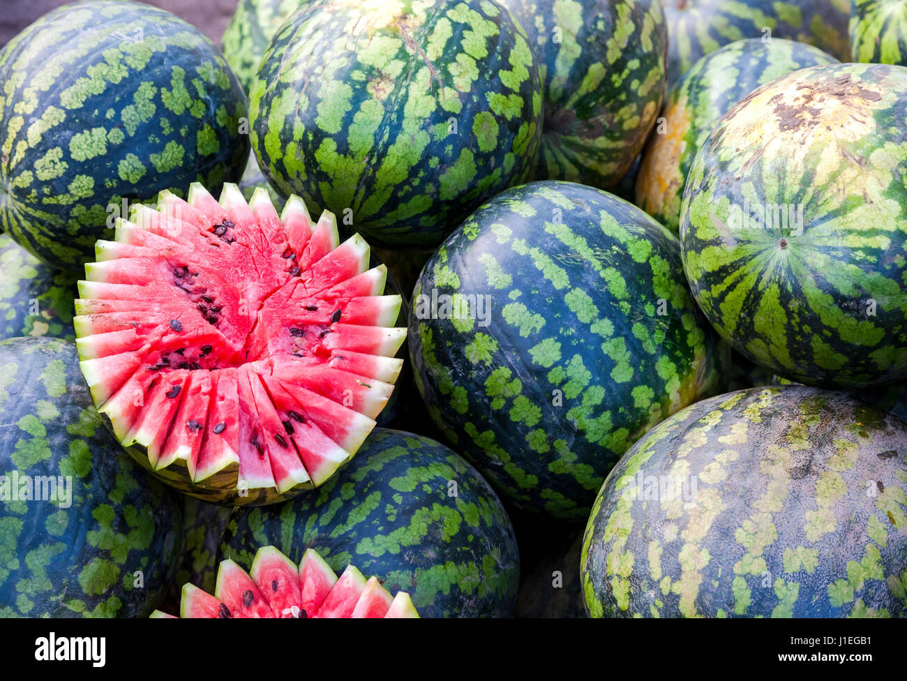 Sweet watermelons hi-res stock photography and images - Alamy