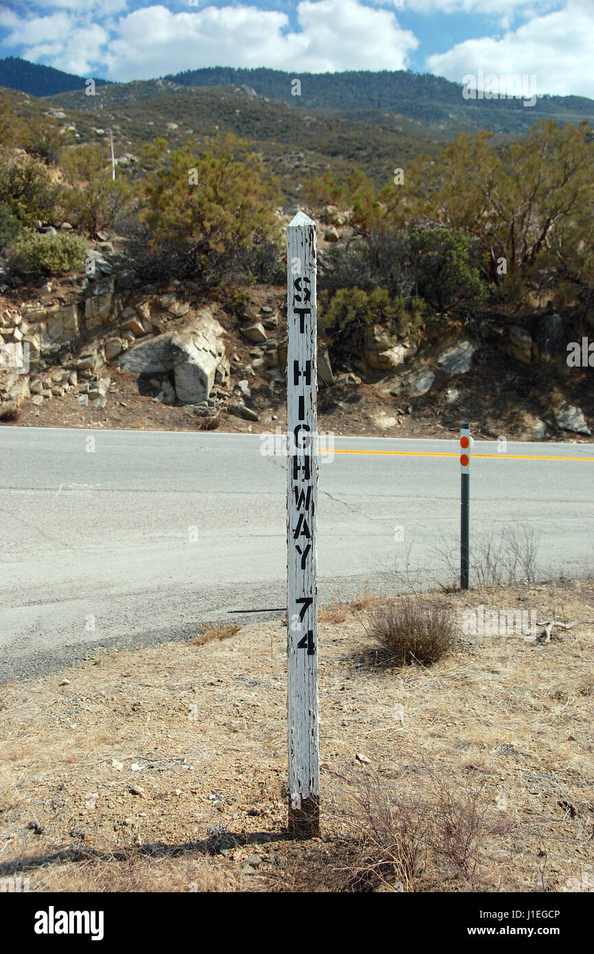 Highway 74 hi-res stock photography and images - Alamy