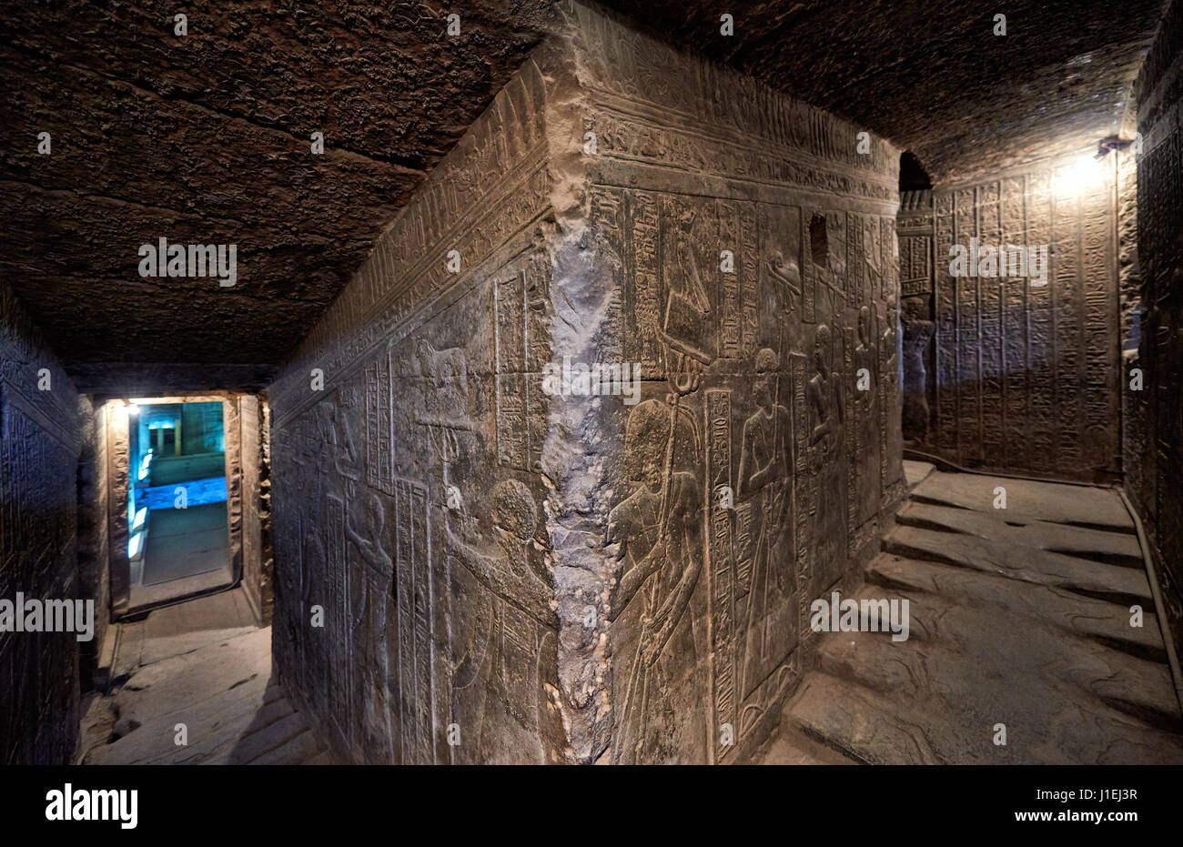 Dendera temple hi-res stock photography and images - Alamy