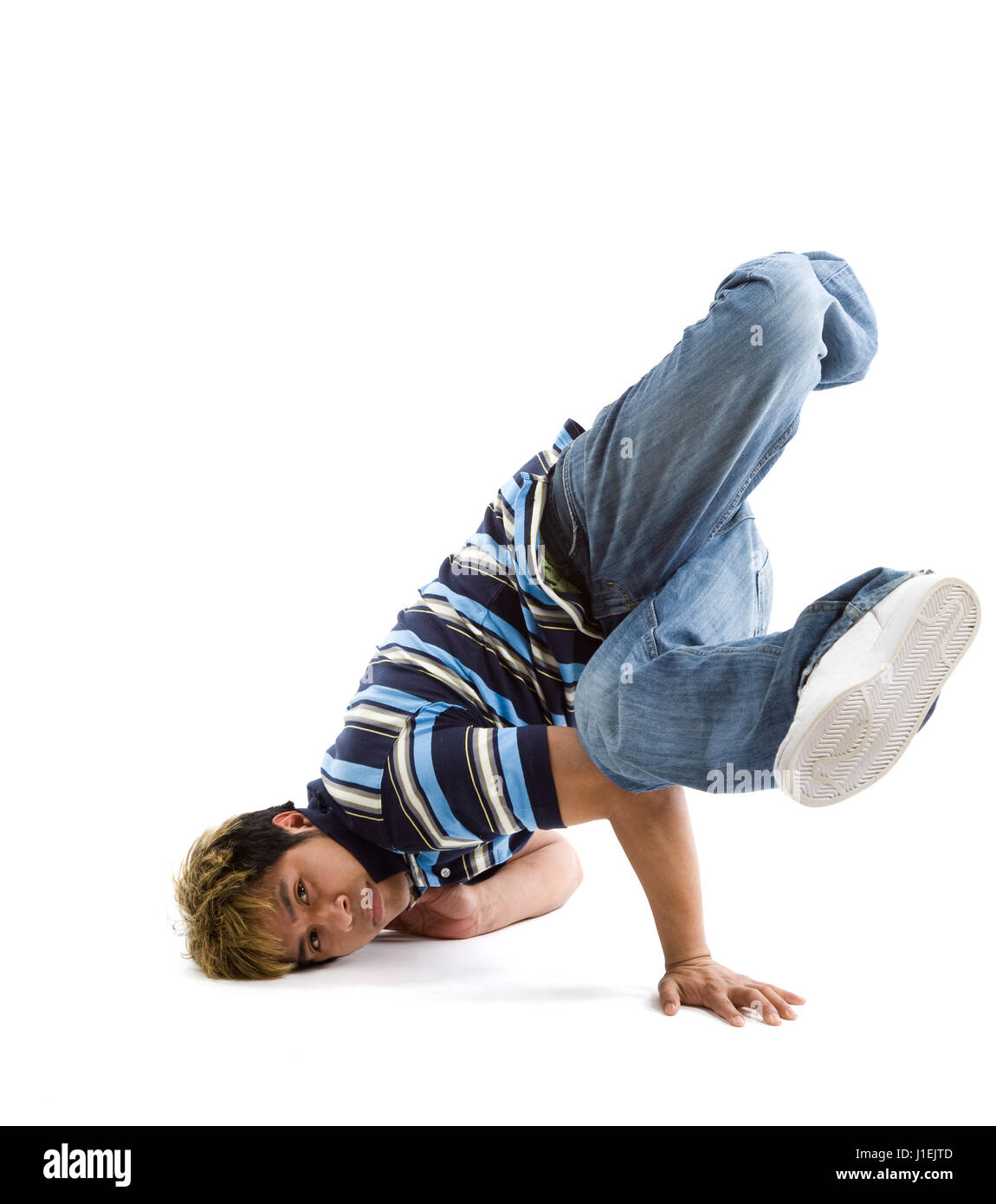 A shot of a hispanic male breakdancing Stock Photo - Alamy