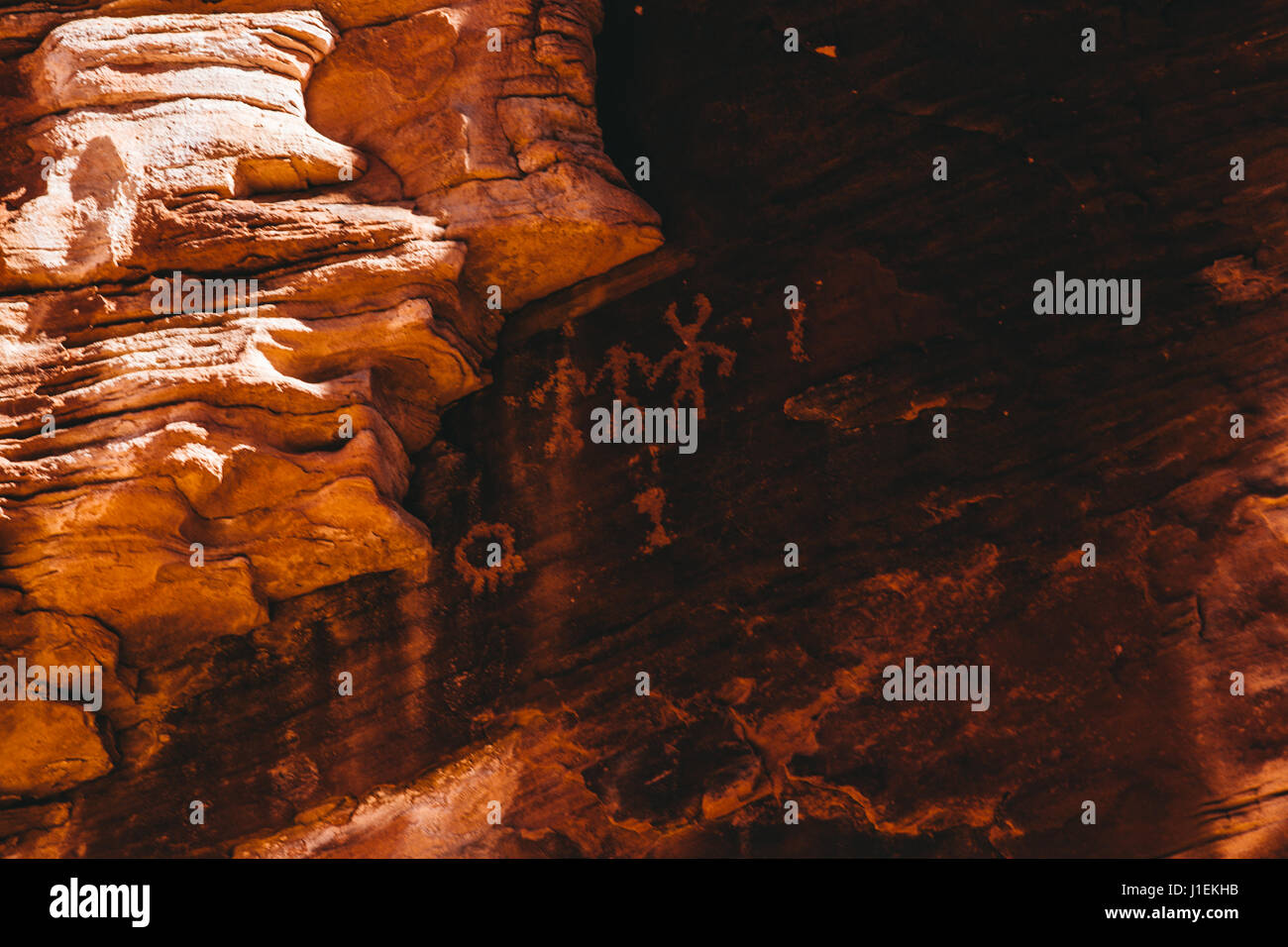 Mouse’s Tank Trail, Valley Of Fire State Park, Nevada, USA - 19th ...