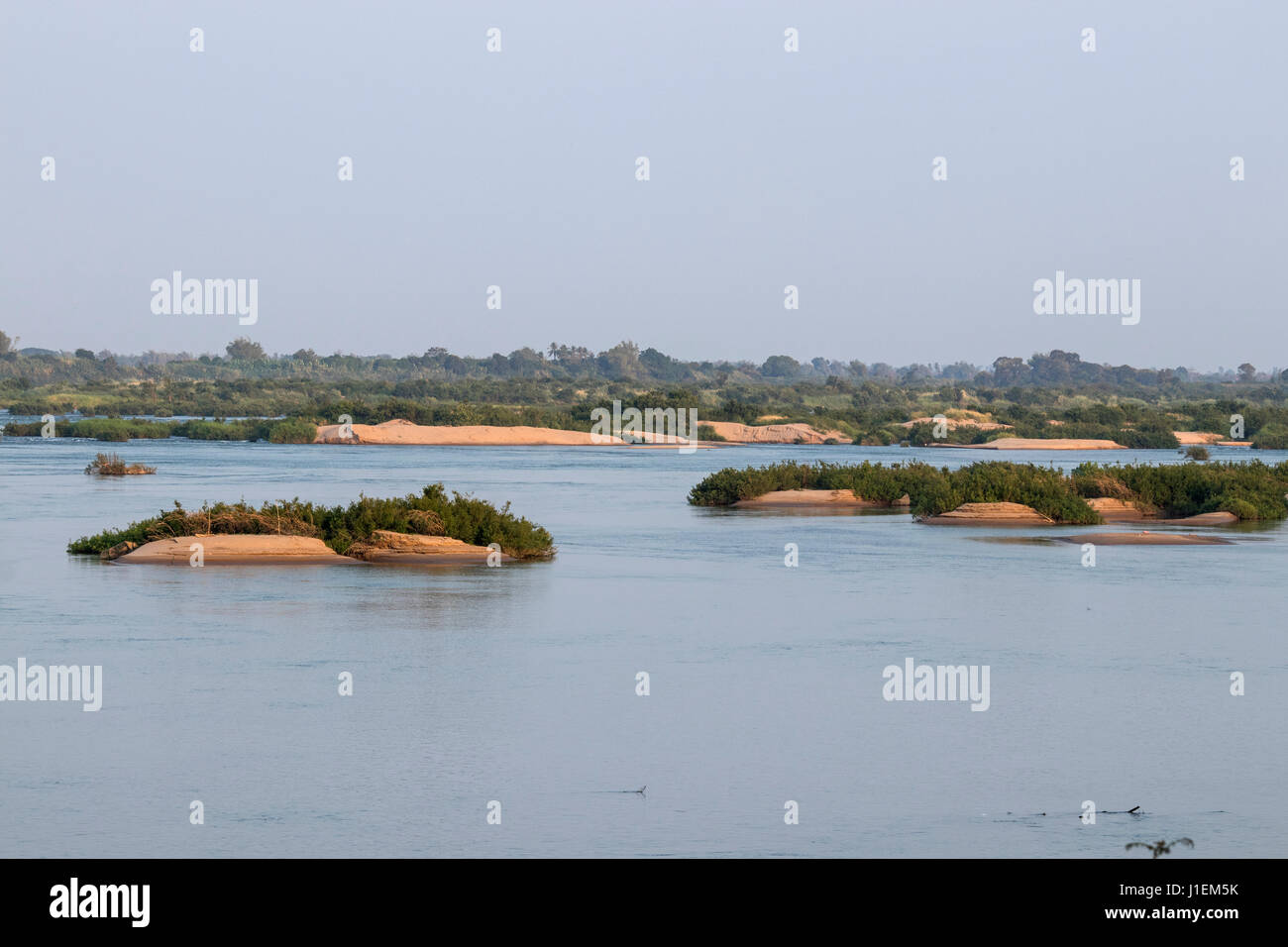 Mekong River, Kampi Pools, Kratie, Cambodia Stock Photo - Alamy