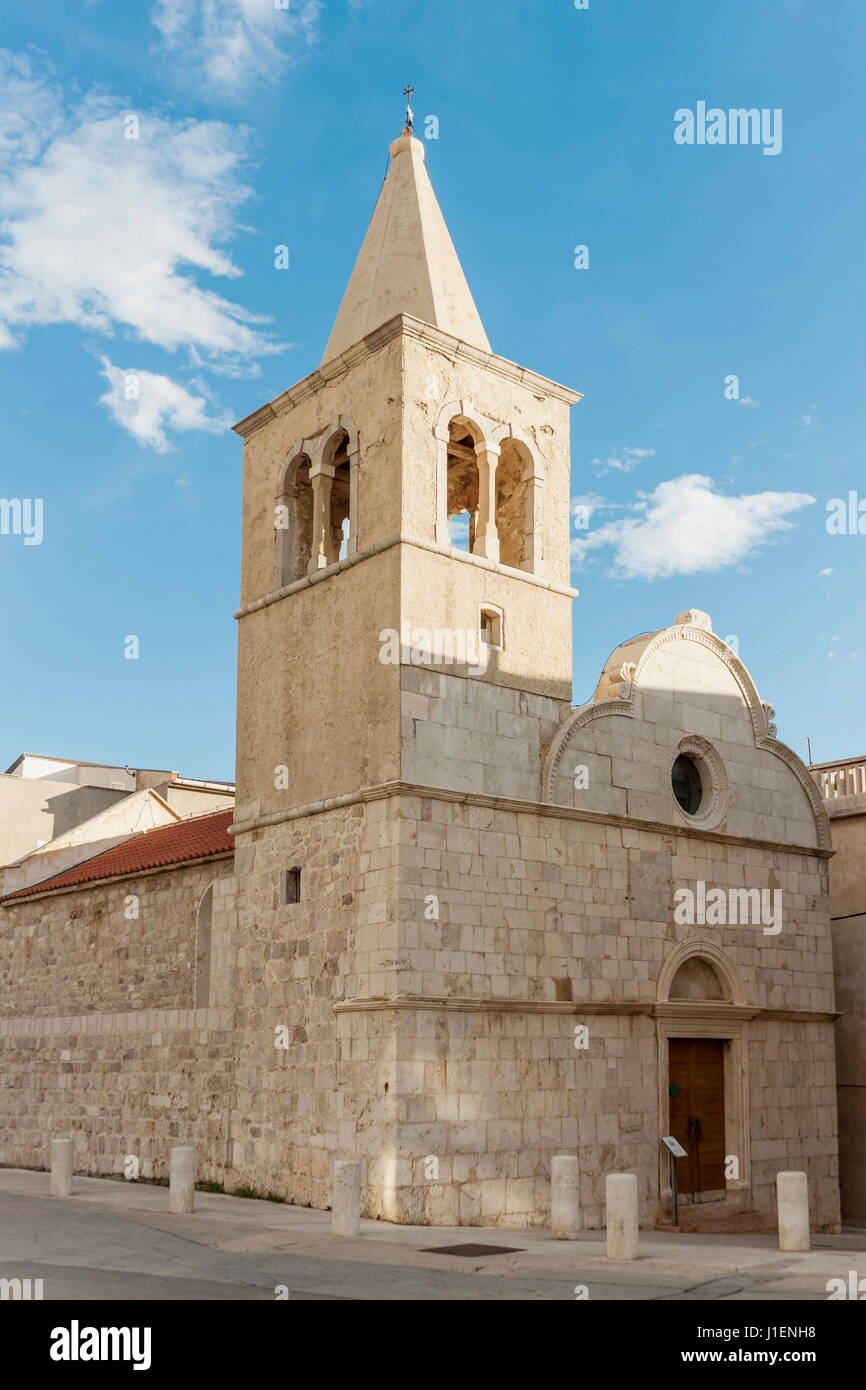 Church of St. George (Crkva Sv Jurja) in Pag town, Pag island, Croatia ...