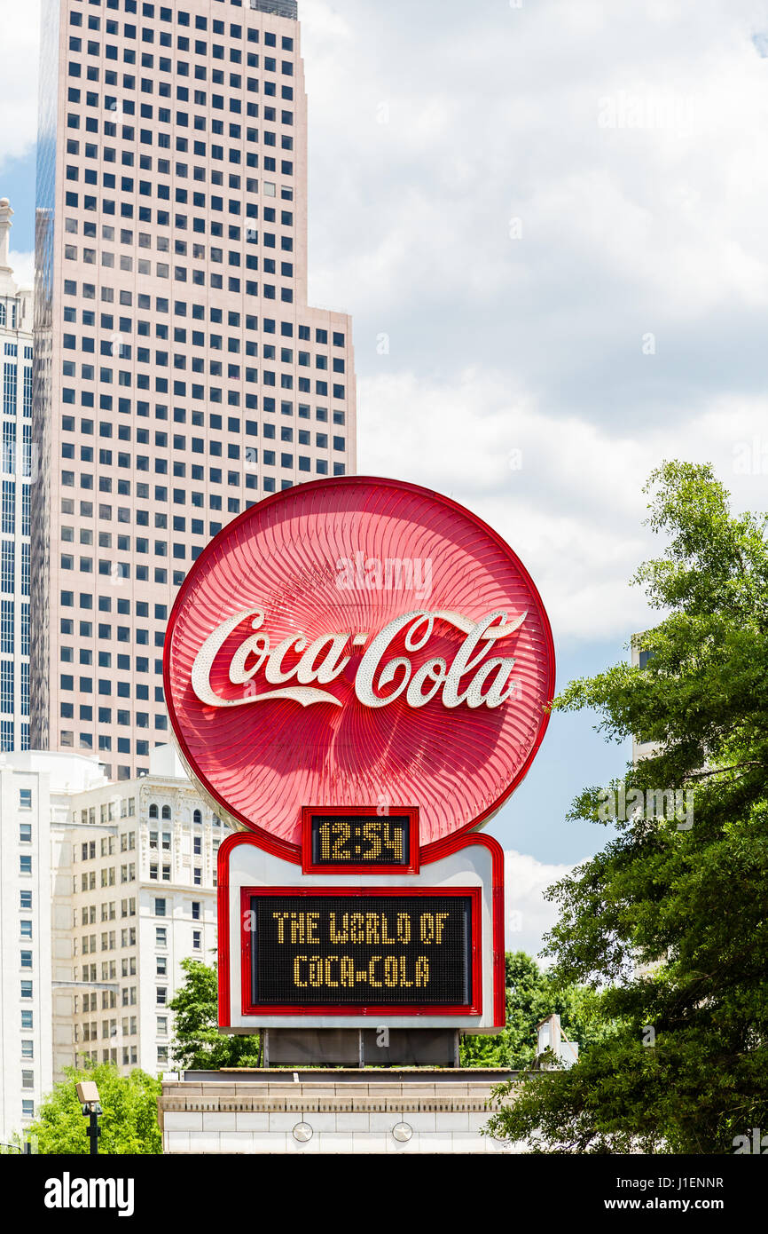 Old coca cola sign hi-res stock photography and images - Alamy