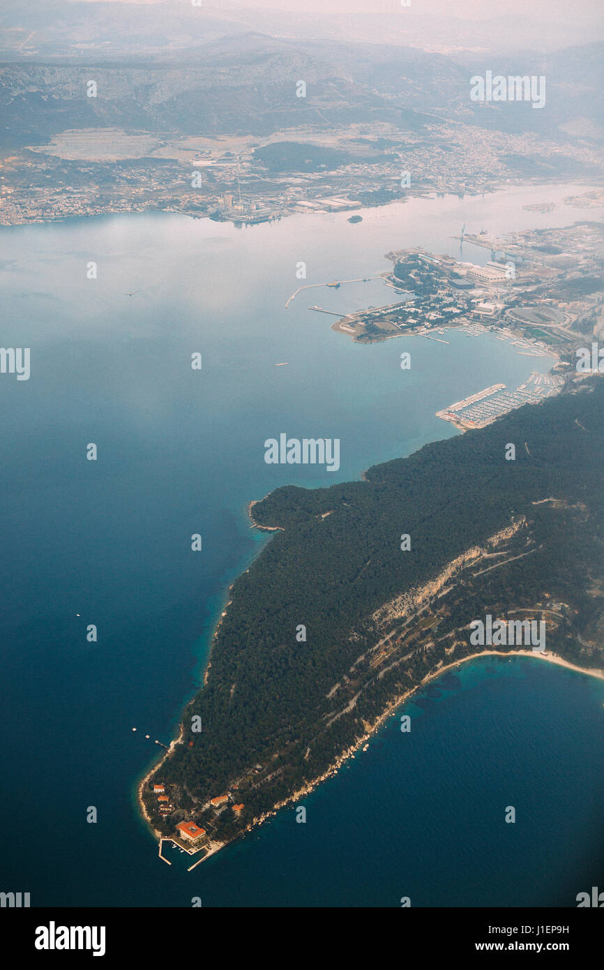 Split from Above Stock Photo - Alamy