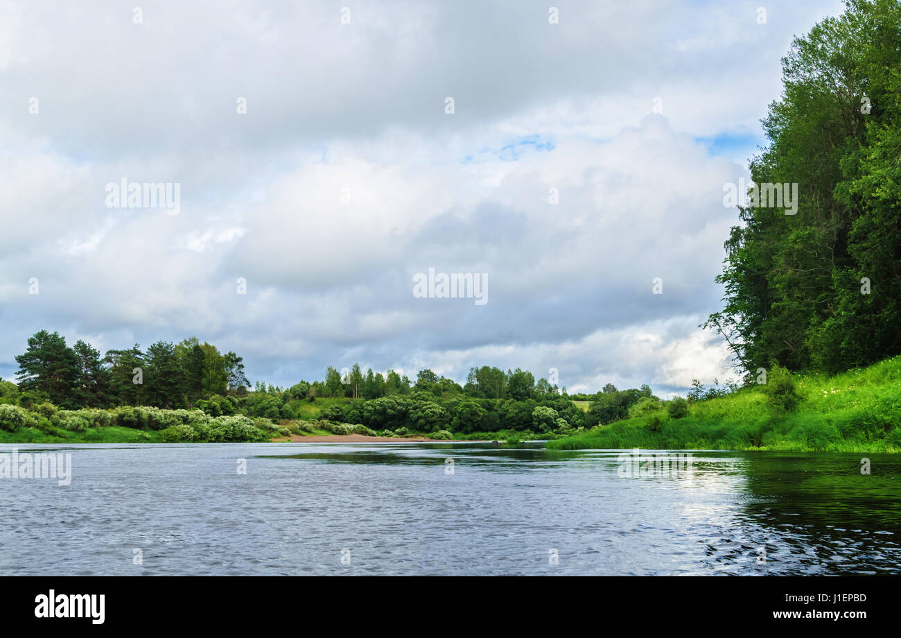 Canoe travel - rivers Toropa, Zapadnaja Dvina and lakes, from Russia to ...