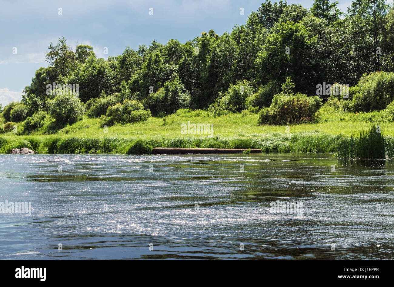 Canoe travel - rivers Toropa, Zapadnaja Dvina and lakes, from Russia to ...