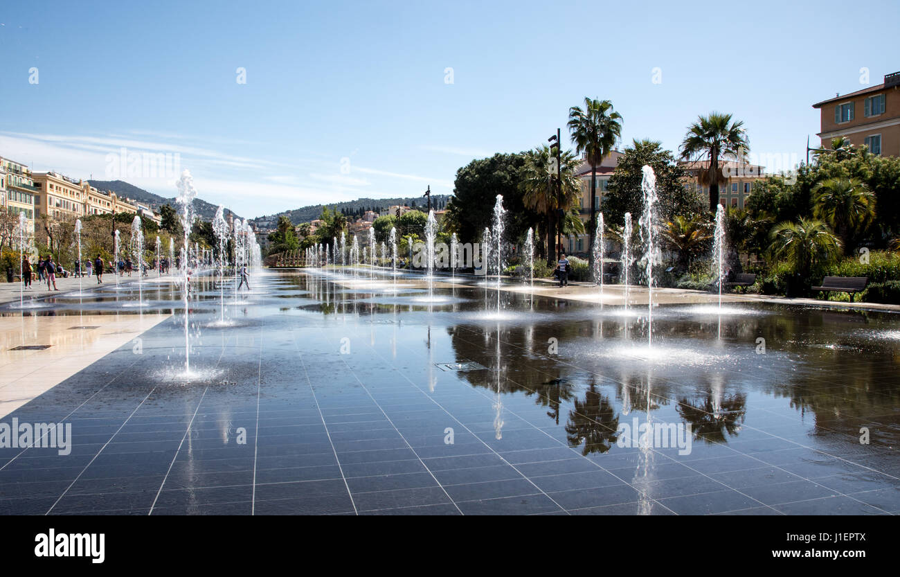 Promenade Du Paillon Nice Cote D'Azure France Stock Photo - Alamy