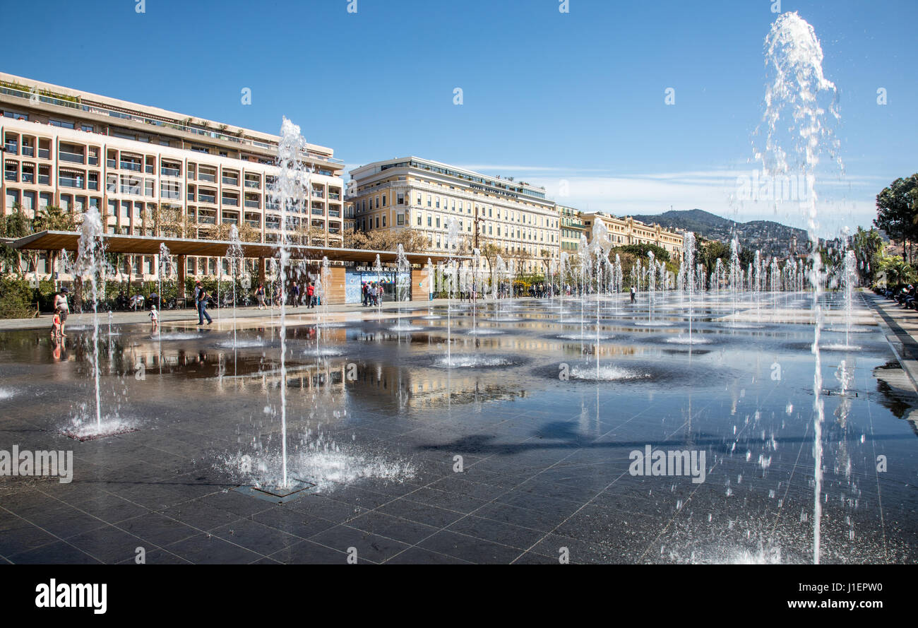 Promenade Du Paillon Nice Cote D'Azure France Stock Photo - Alamy