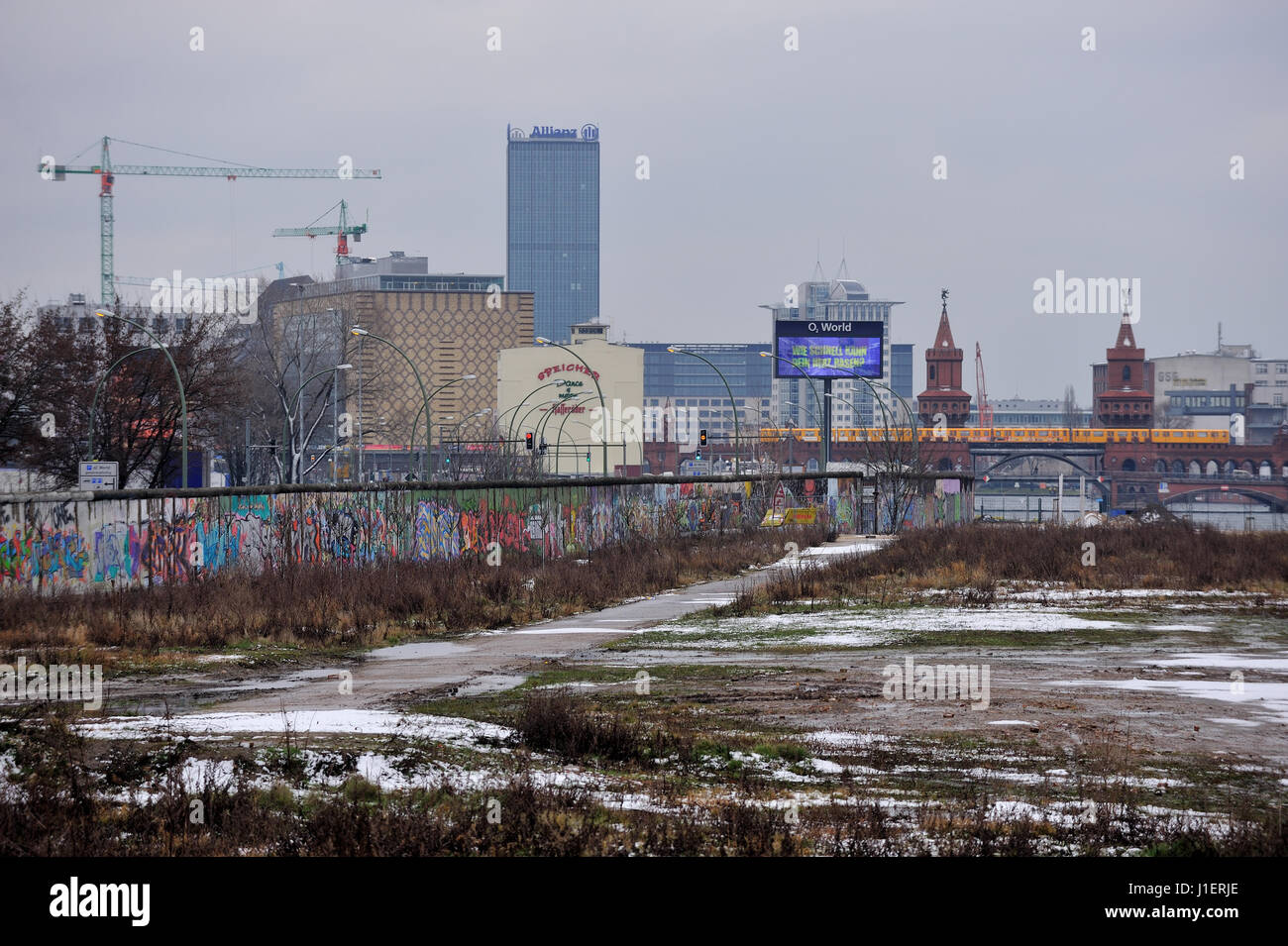 Berlin, berlin wall east berlin, stasi area, former division Stock ...