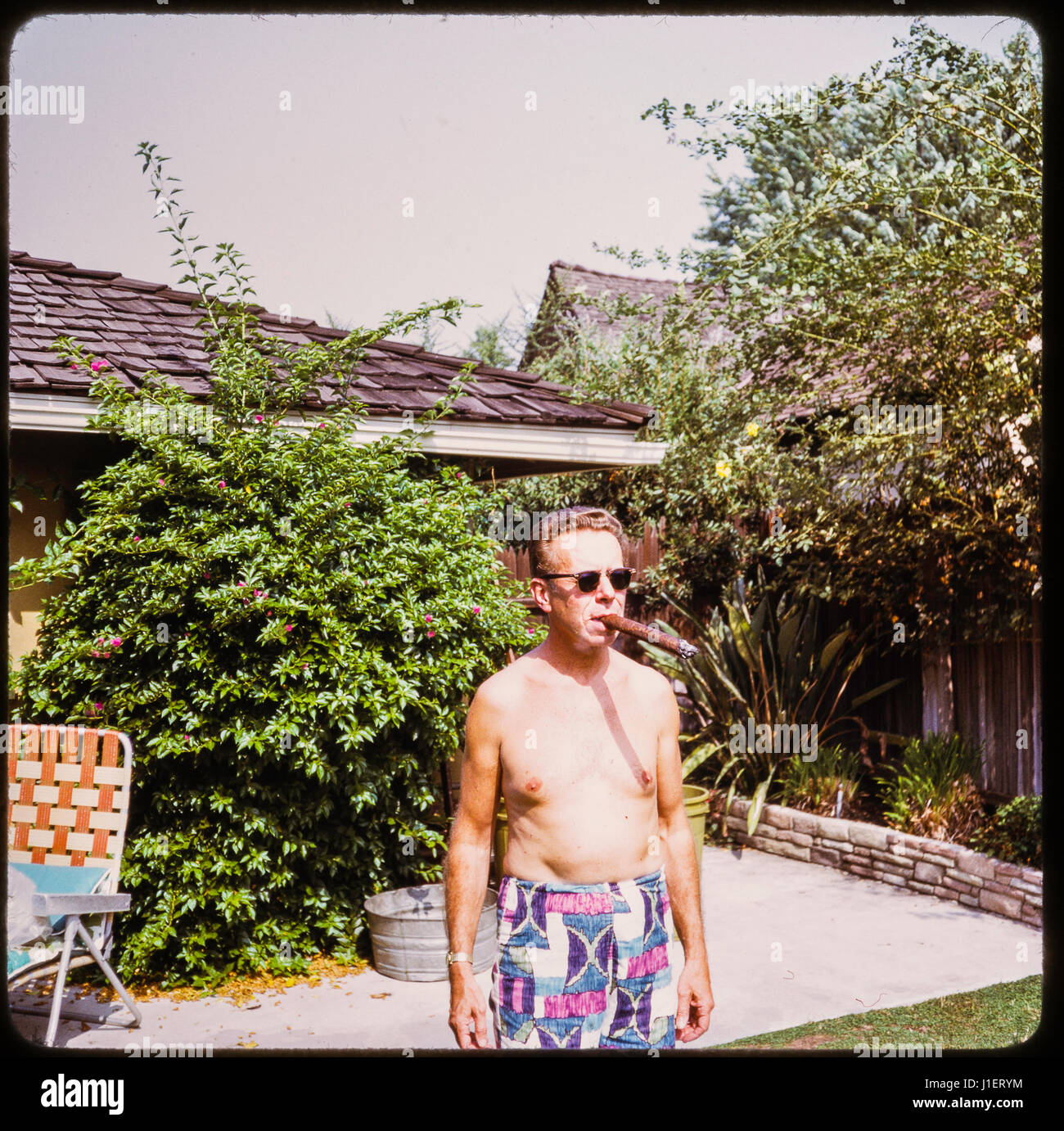 Slides 35 mm to photograph. Vintage old style pictures taken in late 60 ...