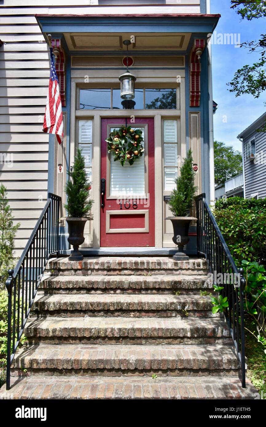 Colonial Revival Front Door