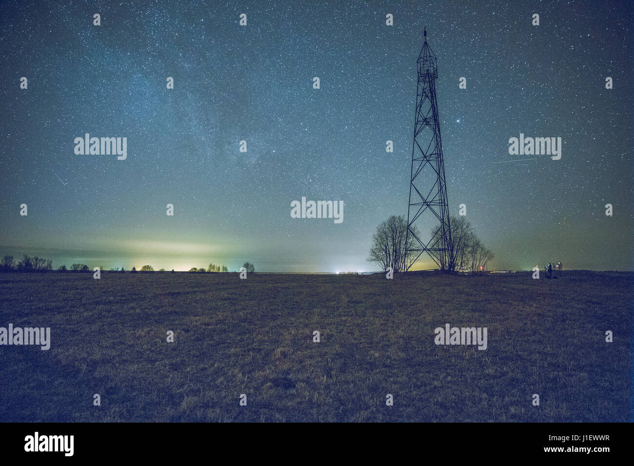Night time outdoor space hi-res stock photography and images - Alamy