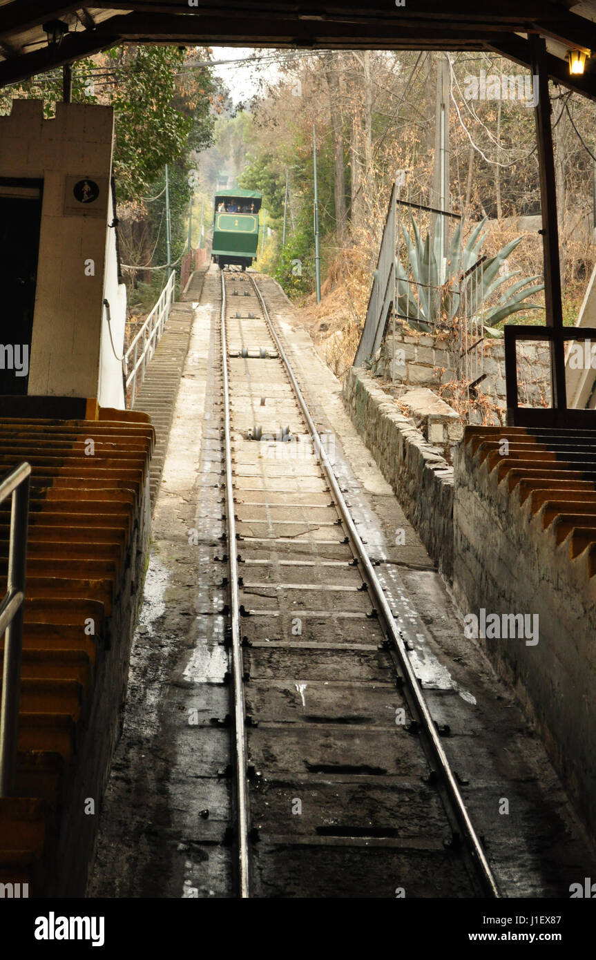 Funicular de santiago hi-res stock photography and images - Alamy