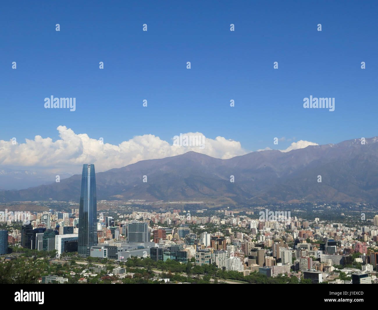 Santiago de Chile, Chile, Cityscape Stock Photo - Alamy