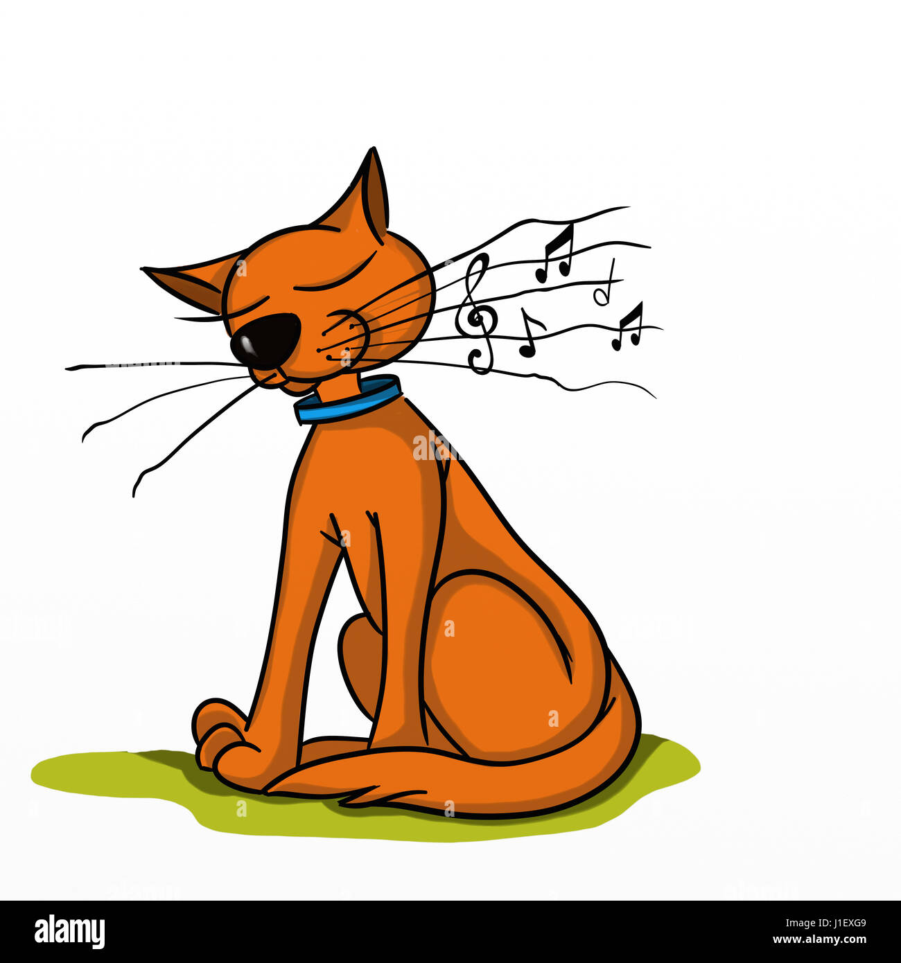 Cat sound Cut Out Stock Images & Pictures - Alamy