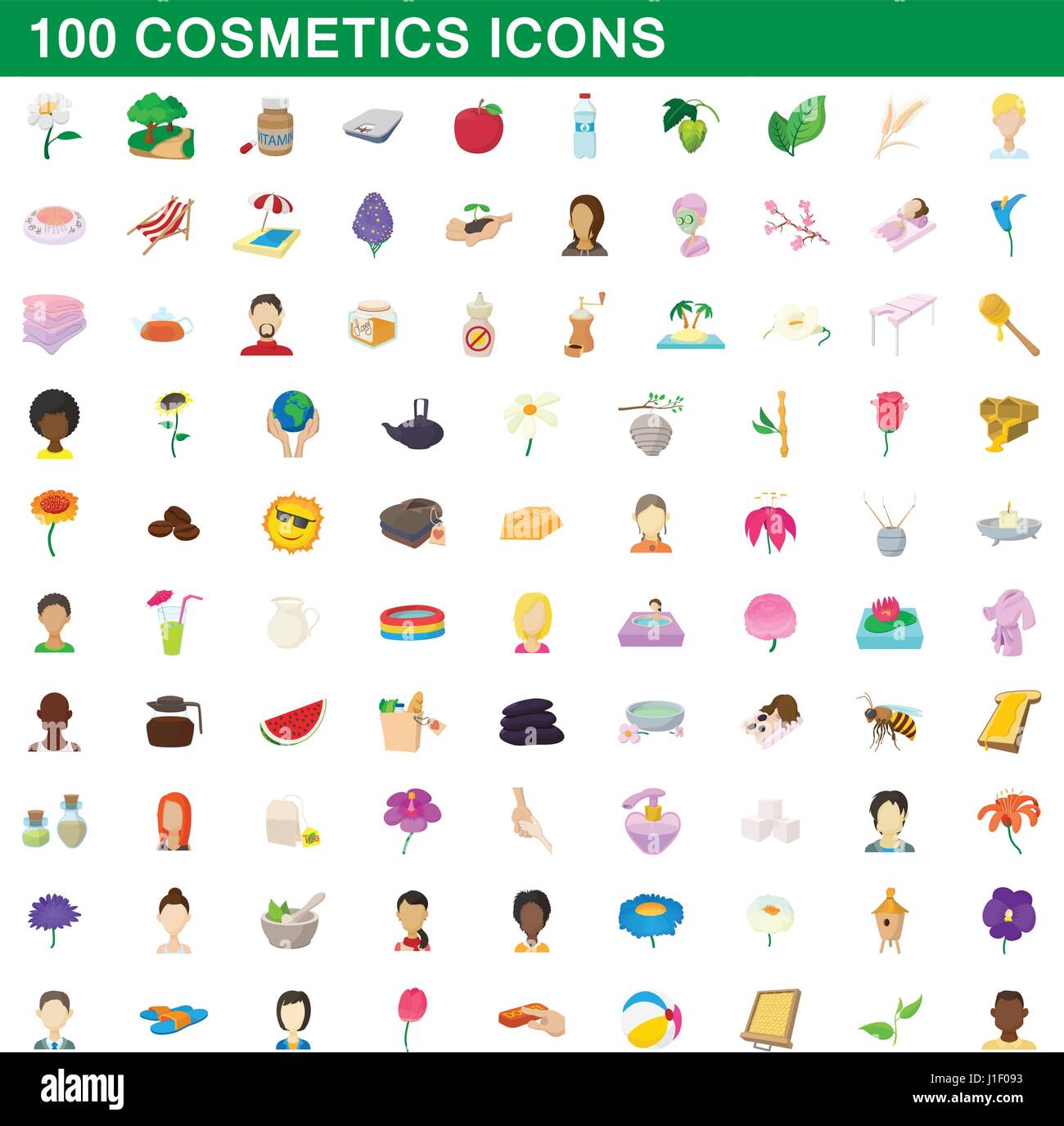 Cartoon style green soap Stock Vector Images - Alamy