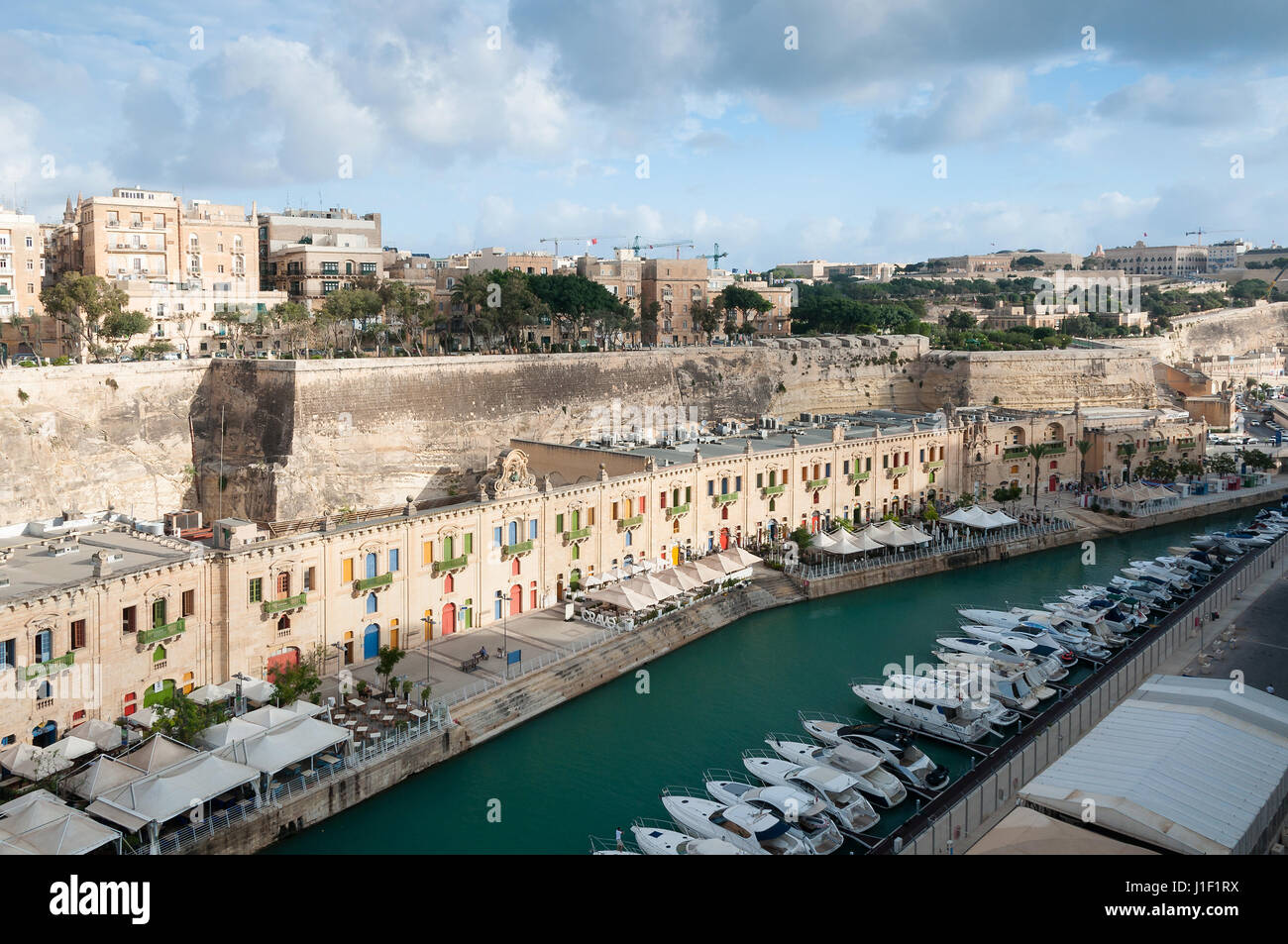 Waterfront - Valletta - Malta - Mediterranean island Stock Photo - Alamy