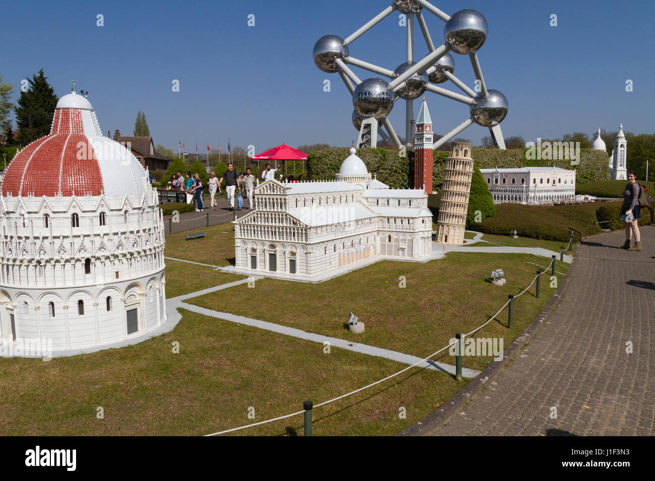 Mini-Europe park in Brussels Stock Photo - Alamy