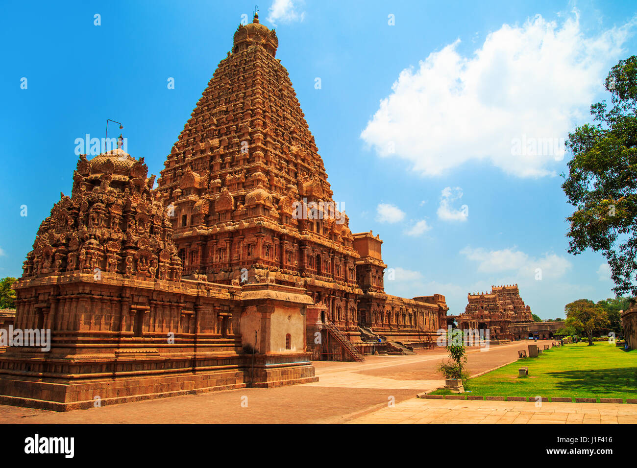 Brihadeeswara Temple in Thanjavur, Tamil Nadu, India. One of the world ...