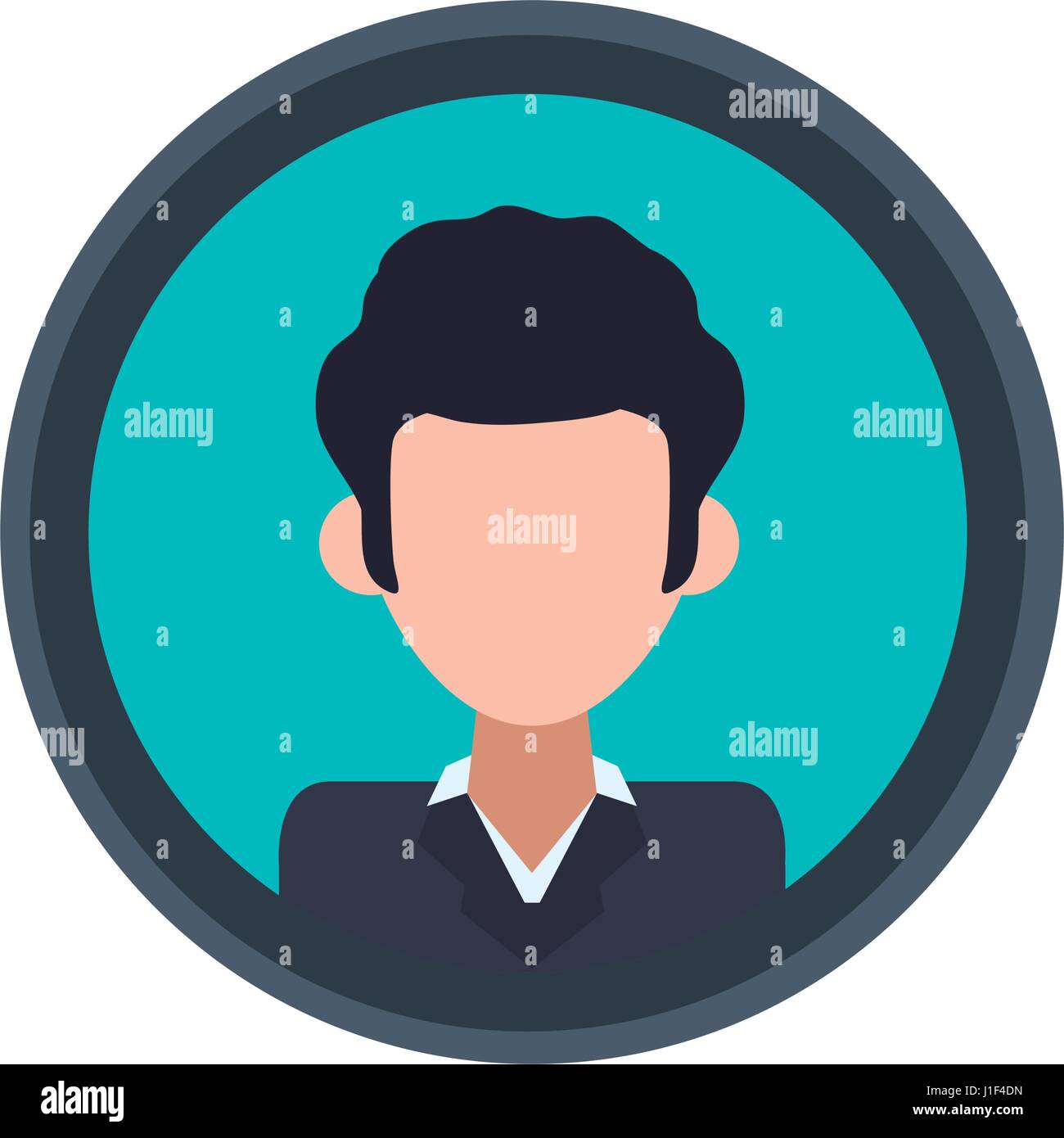 frame man faceless picture Stock Vector Image & Art - Alamy
