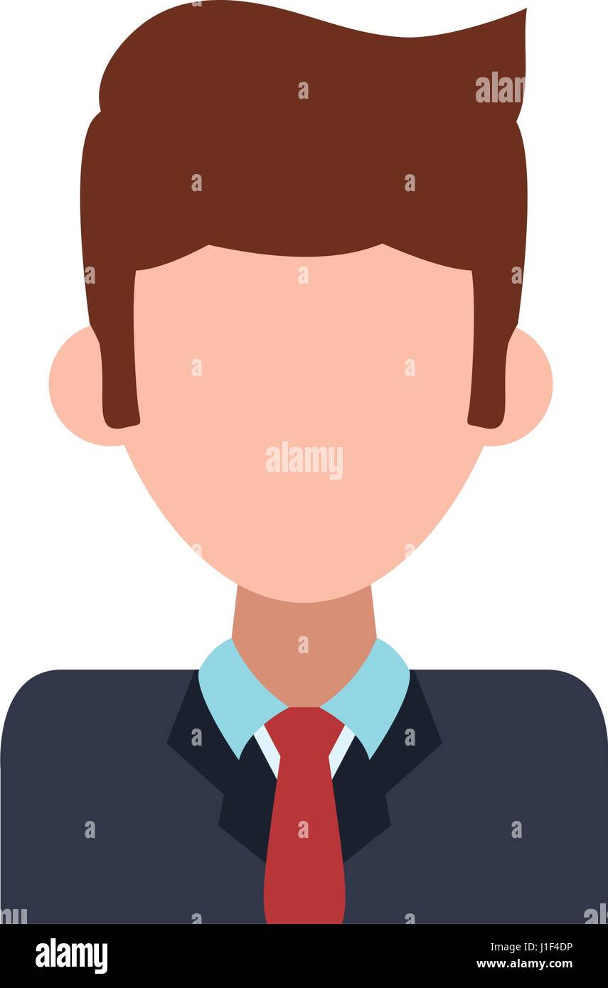 Faceless businessman portrait icon hi-res stock photography and images ...
