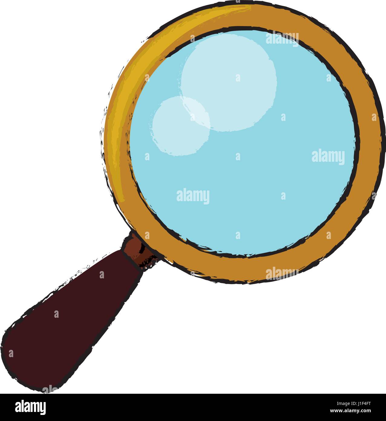magnifying glass tool Stock Vector Image & Art - Alamy