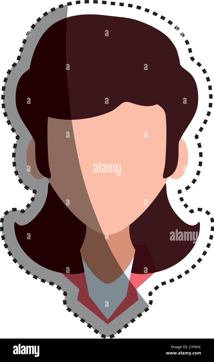woman faceless avatar Stock Vector Image & Art - Alamy