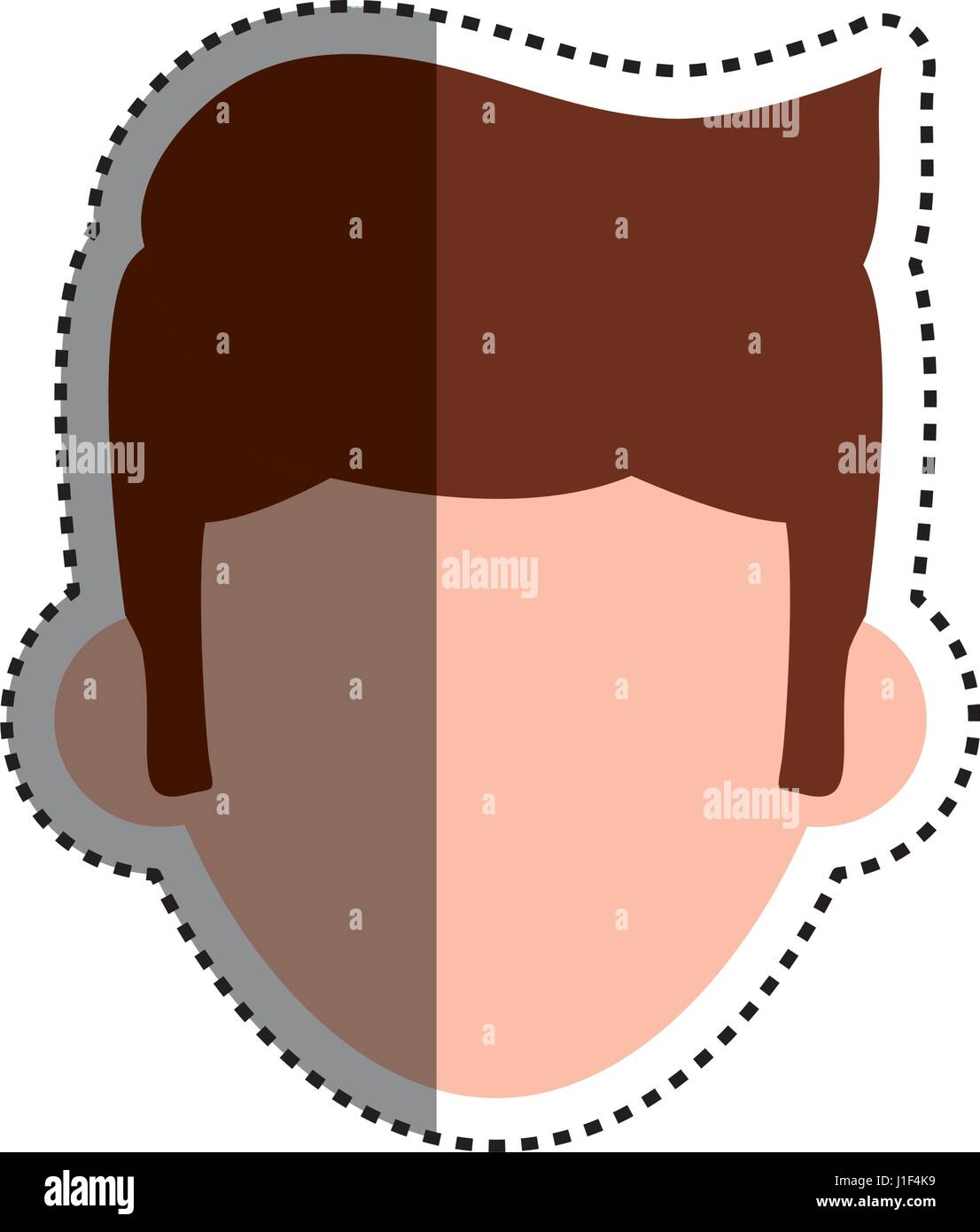 man faceless head Stock Vector Image & Art - Alamy