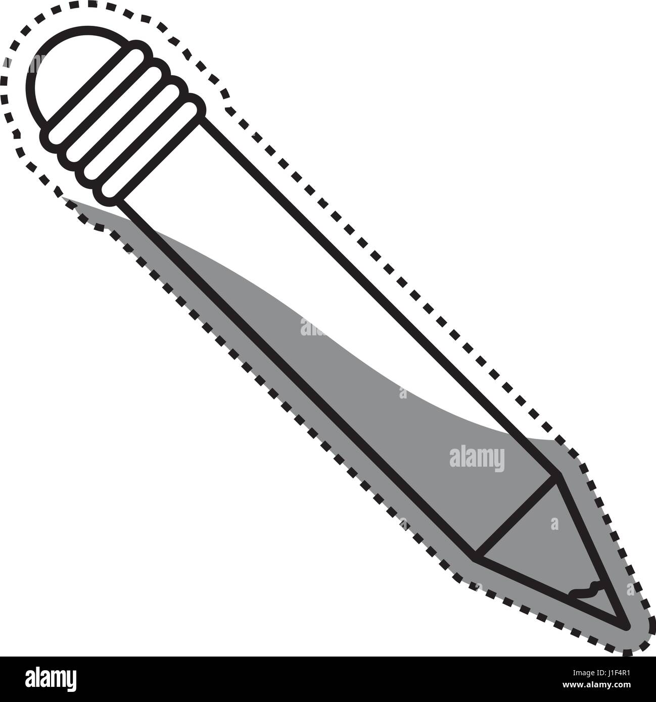 pencil implement writing Stock Vector Image & Art - Alamy