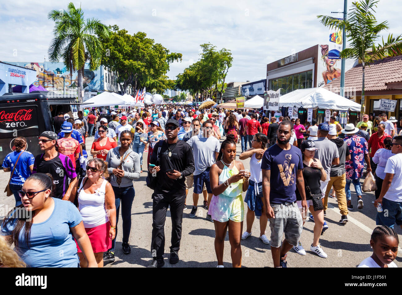 Miami Florida,Little Havana,Calle Ocho Carnaval Miami,annual street ...