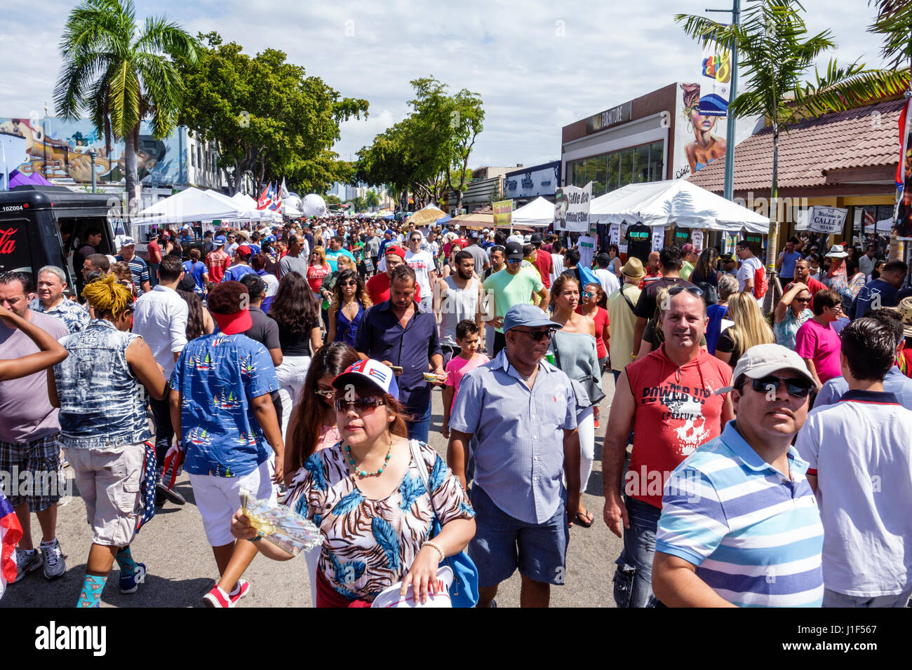 Miami Florida,Little Havana,Calle Ocho Carnaval Miami,annual street ...