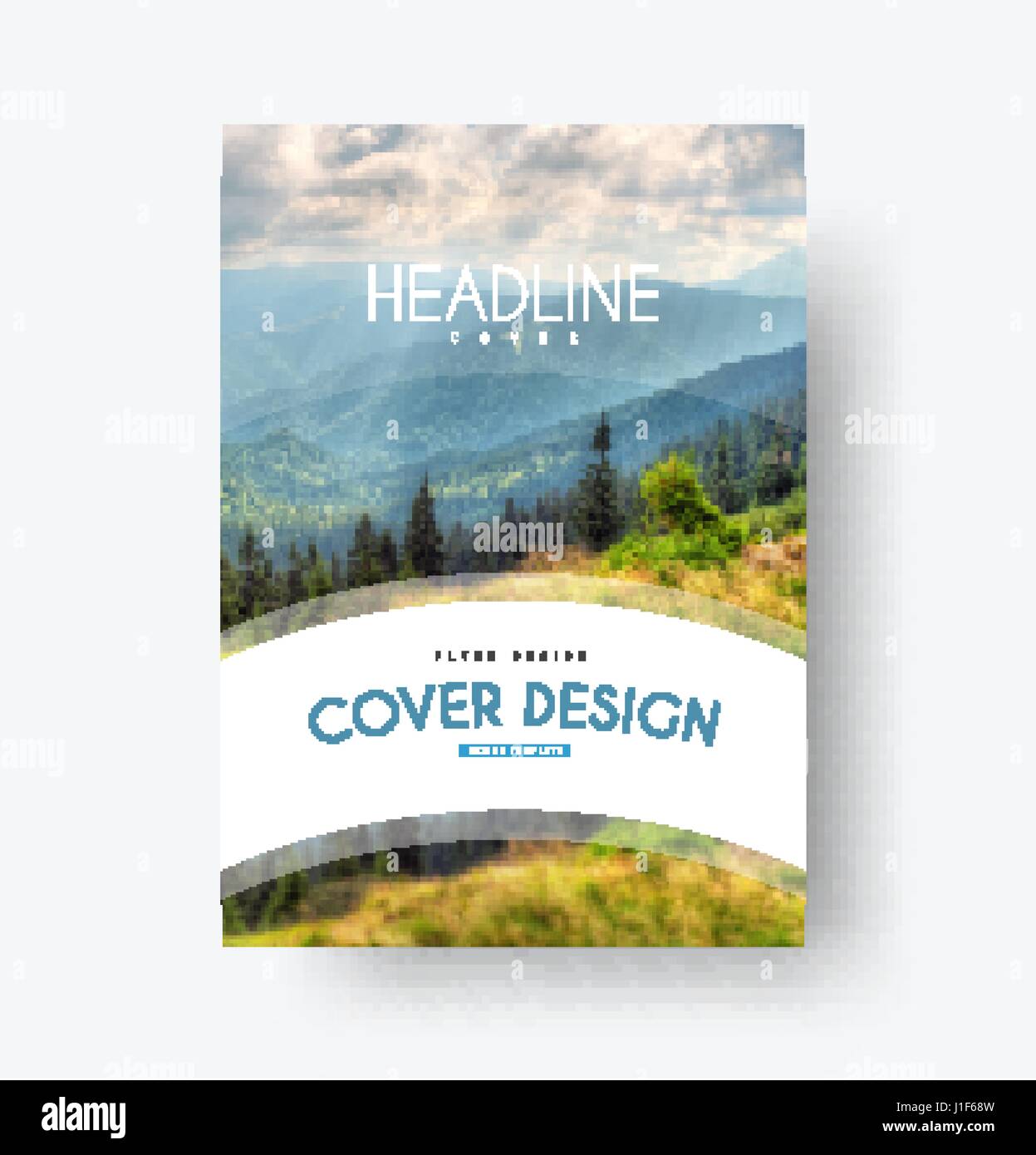 The title page of a flyer Stock Vector Images - Alamy