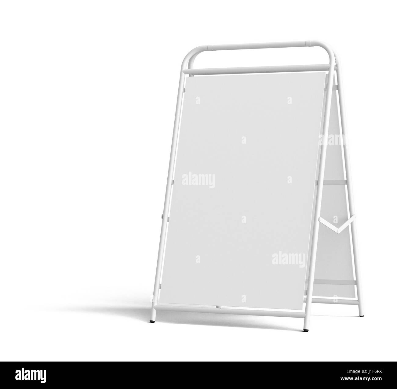 Street advertising stand. Empty space Stock Photo - Alamy