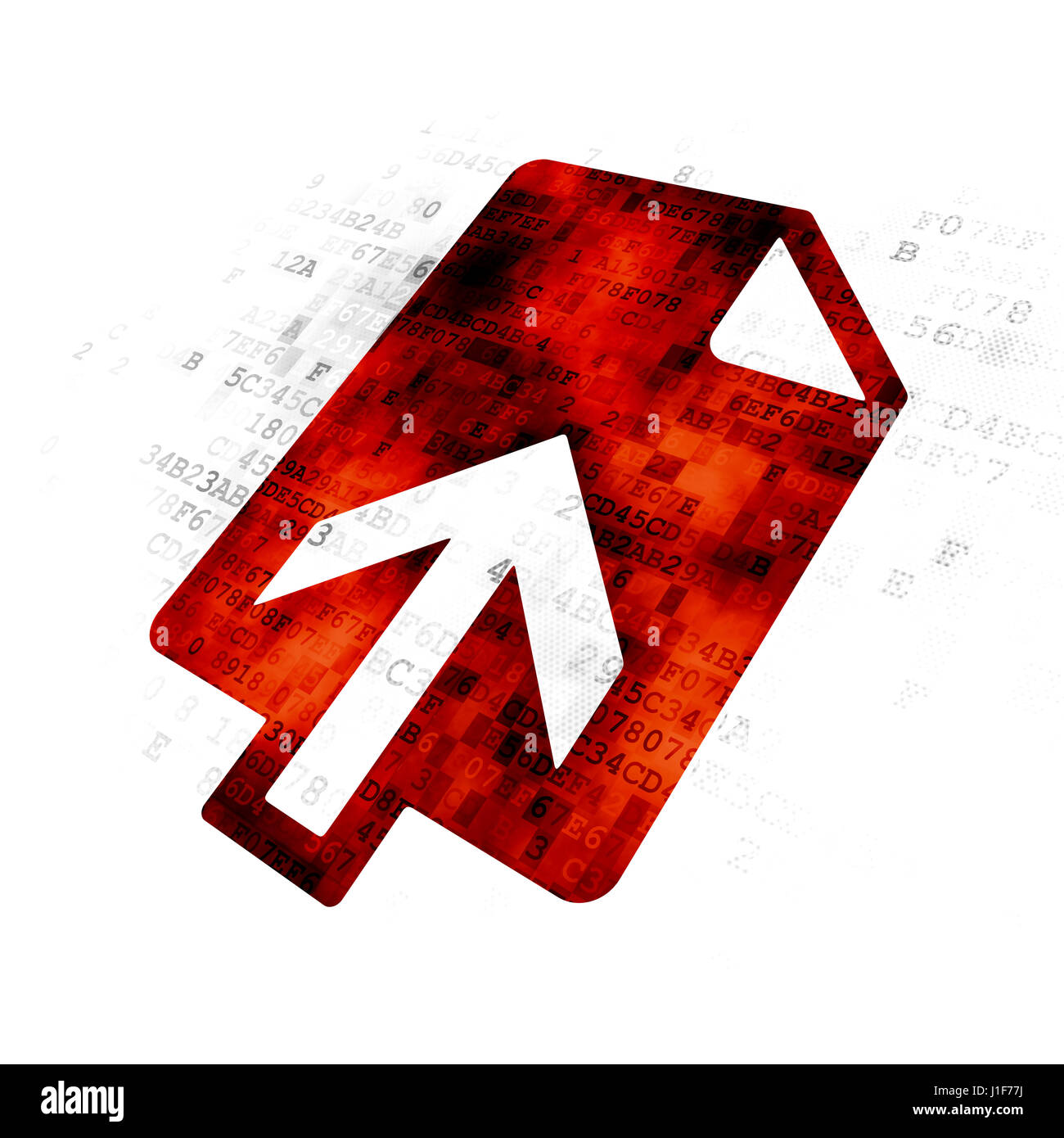 Web development concept upload Cut Out Stock Images & Pictures - Alamy