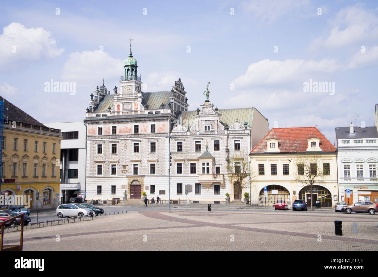 Kolin Town Hall Stock Photo - Alamy